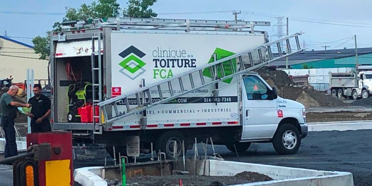 Rubber roofing and recycled tires | Clinique de la toiture FCA