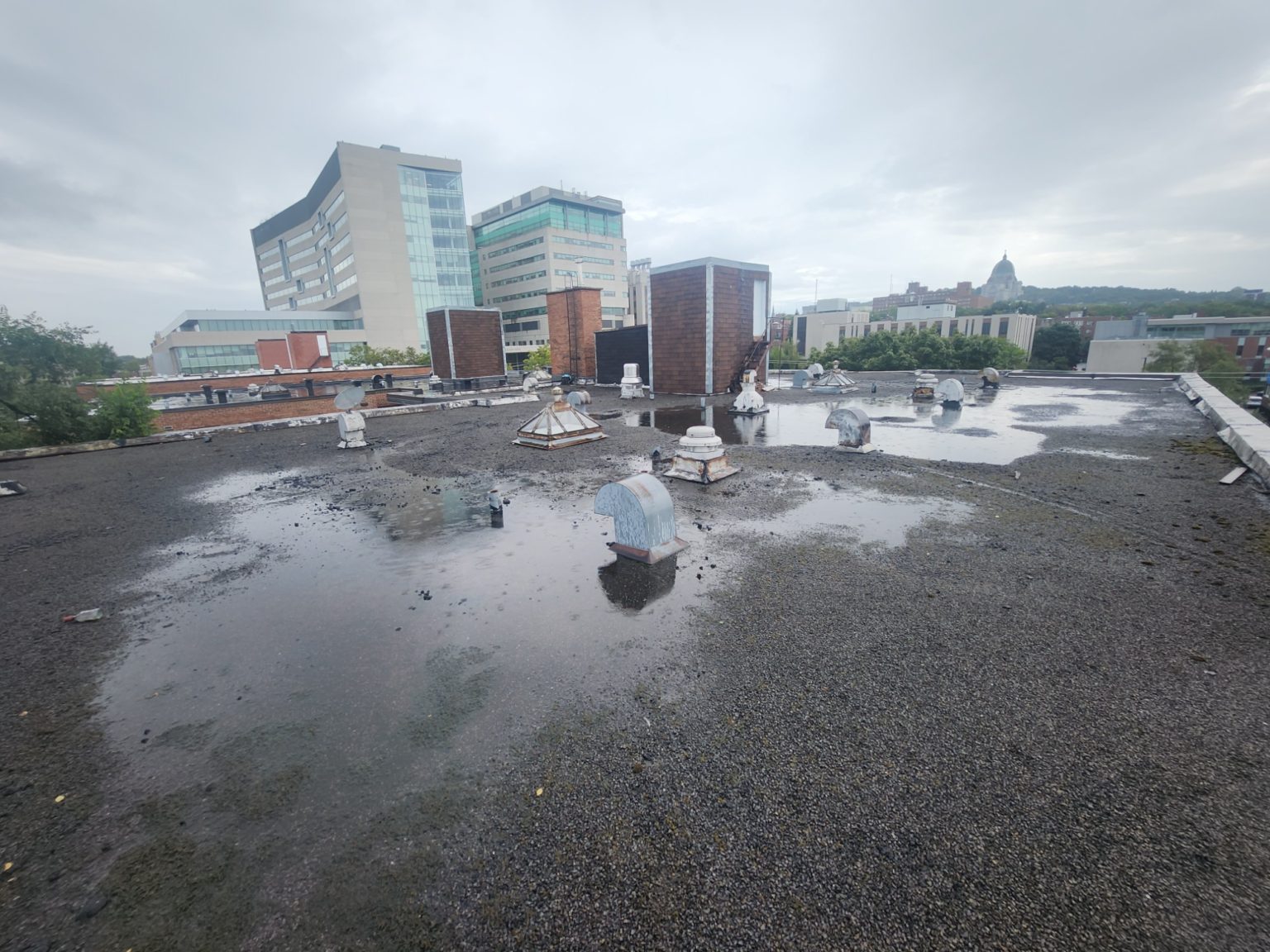 Water Ponding on a Roof, What to Do?